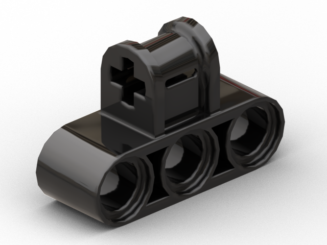 Деталь LEGO Technic, Axle and Pin Connector Perpendicular Triple ...