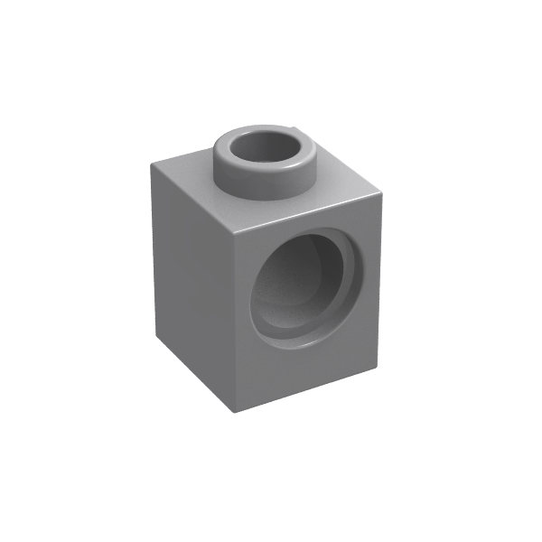 Купить деталь LEGO Technic, Brick 1 x 1 with Hole (6541) за 10 руб ...